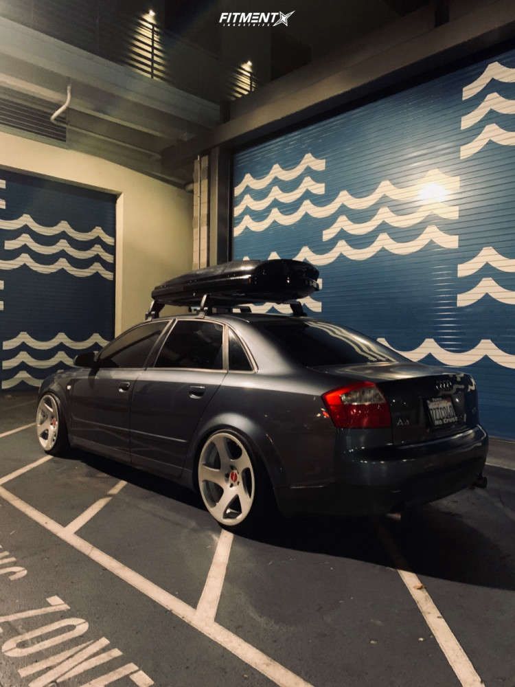 2002 Audi A4 Quattro Base with 19x10 Rotiform Tmb and Achilles 215x35 ...