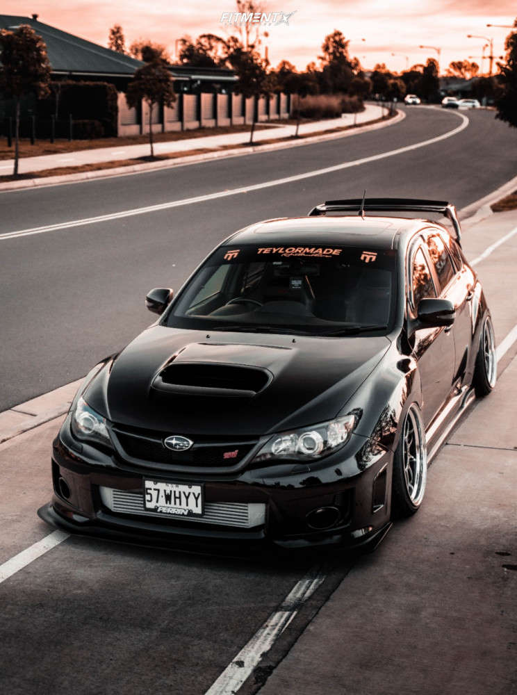 2011 Subaru WRX STI Base with 19x10.5 SSR Professor Sp5 and Achilles ...