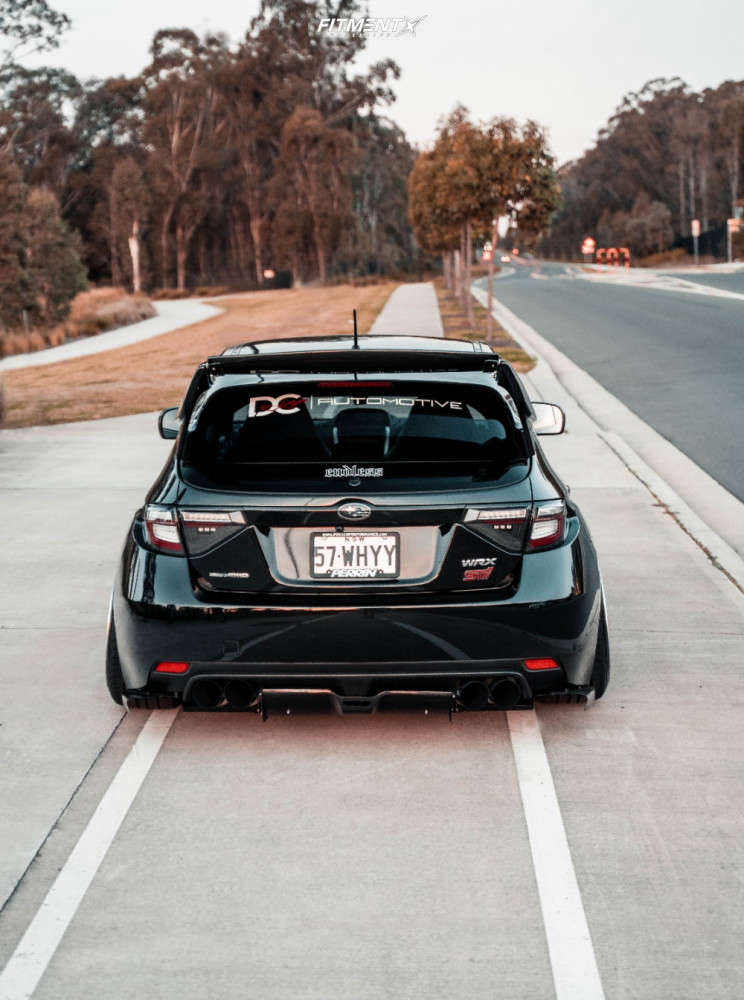 2011 Subaru WRX STI Base with 19x10.5 SSR Professor Sp5 and Achilles ...