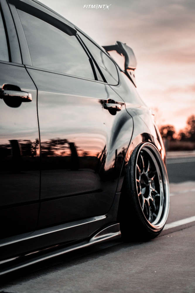 2011 Subaru WRX STI Base with 19x10.5 SSR Professor Sp5 and Achilles ...