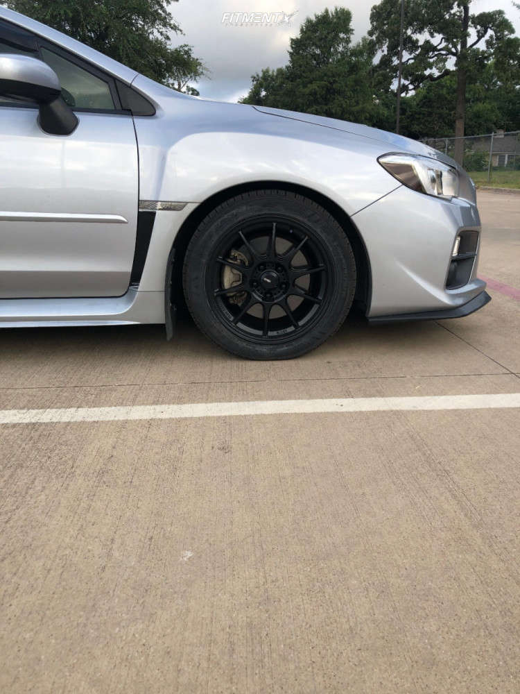 2017 Subaru WRX Base with 17x8 Konig Dekagram and Kumho 235x45 on ...