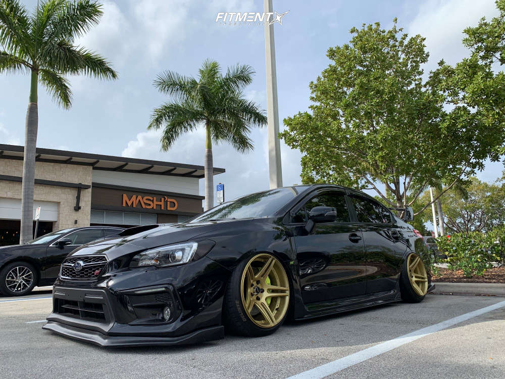 2018 Subaru WRX STI Base with 18x10.5 Cosmis Racing S5r and Nankang ...