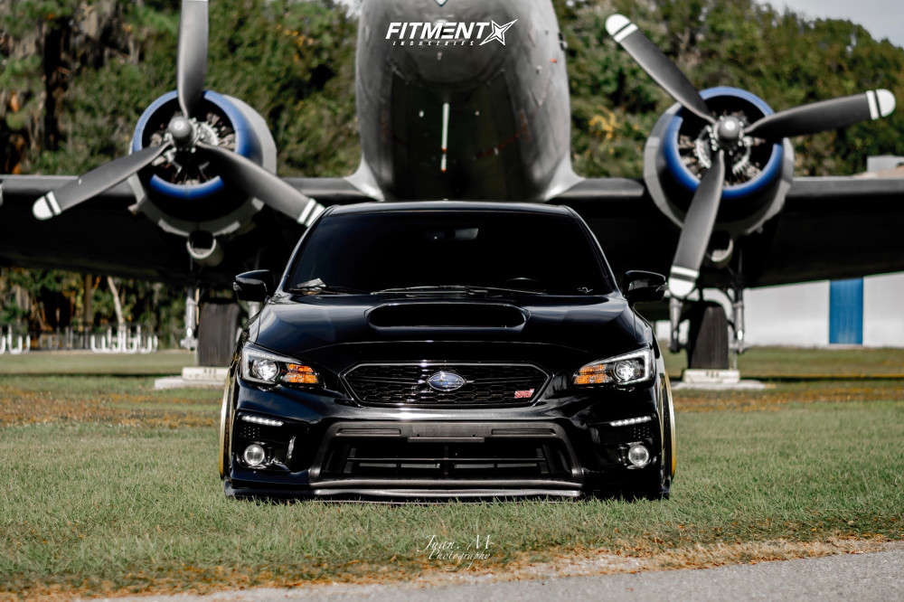 2018 Subaru WRX STI Base with 18x10.5 Cosmis Racing S5r and Nankang ...