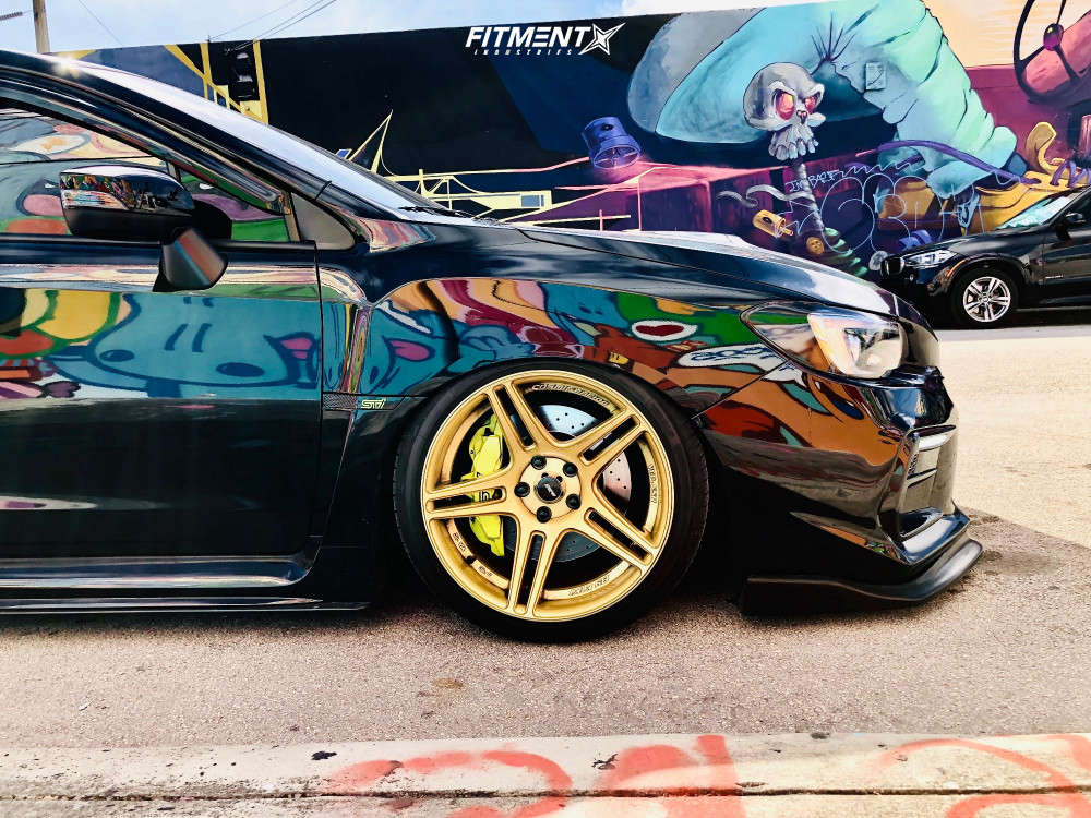 2018 Subaru WRX STI Base with 18x10.5 Cosmis Racing S5r and Nankang ...