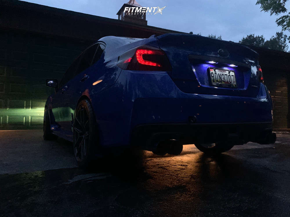 2015 Subaru WRX Limited with 19x8.5 XXR 559 and BFGoodrich 245x35 on Lowering Springs | 1190316 ...
