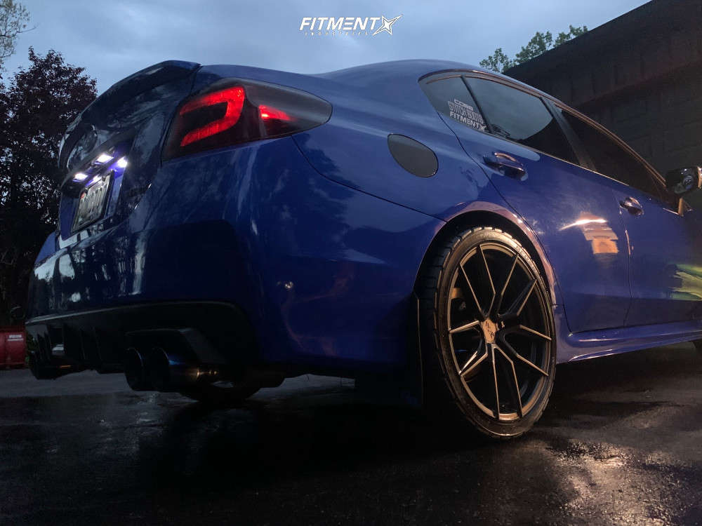 2015 Subaru WRX Limited with 19x8.5 XXR 559 and BFGoodrich 245x35 on Lowering Springs | 1190316 ...