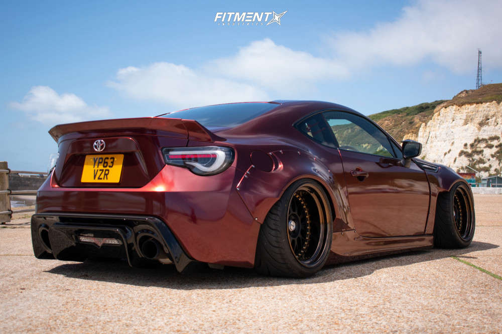 2013 Toyota 86 Base with 18x9.5 Work Meister M1 3p and Federal 245x35 ...