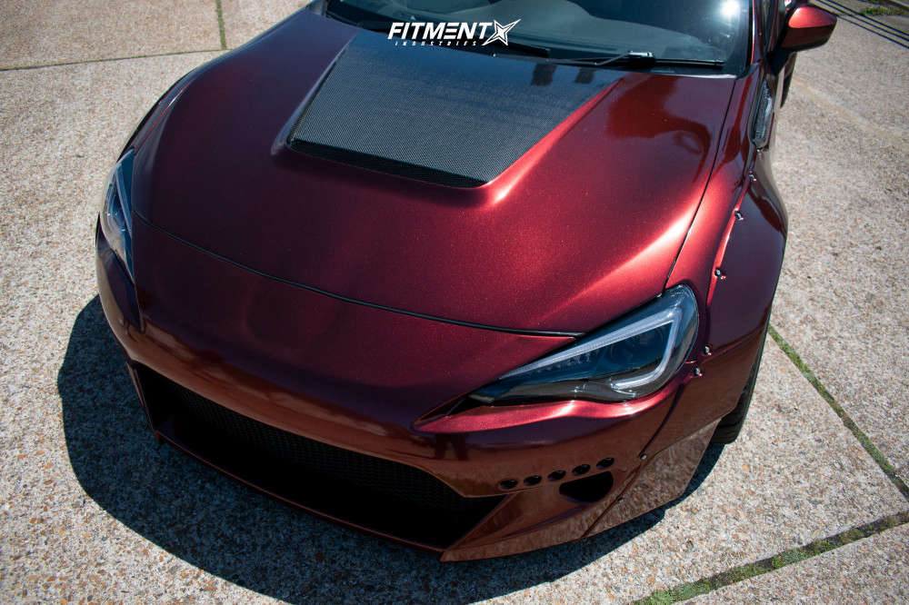 2013 Toyota 86 Base with 18x9.5 Work Meister M1 3p and Federal 245x35 ...