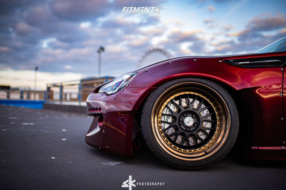 2013 Toyota 86 Base with 18x9.5 Work Meister M1 3p and Federal 245x35 ...