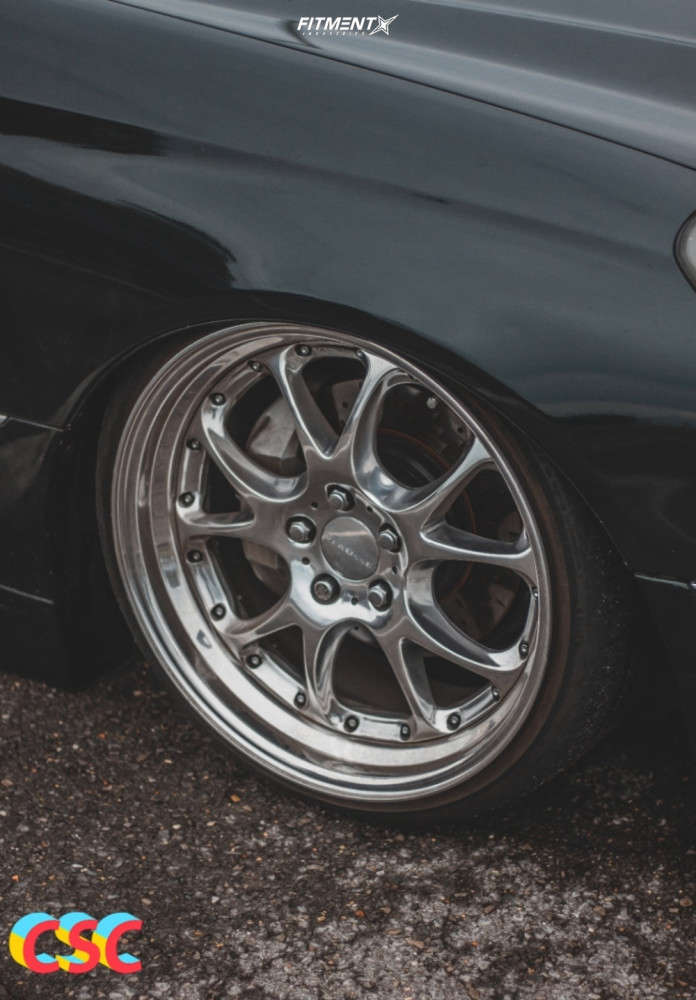 2002 Lexus LS430 Base with 19x9.5 SSR Agle Strusse and Federal 215x35 ...