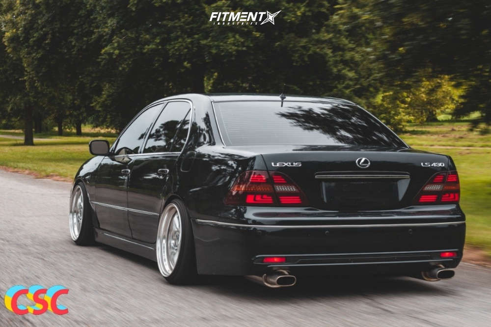 2002 Lexus LS430 Base with 19x9.5 SSR Agle Strusse and Federal 215x35 ...