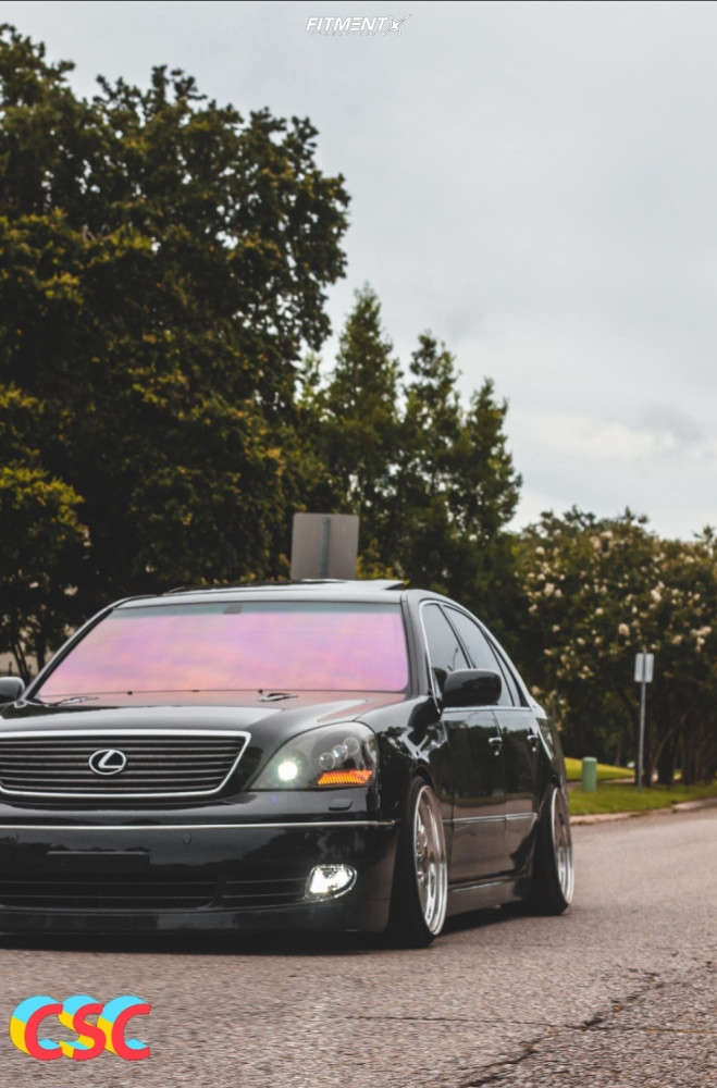 2002 Lexus LS430 Base with 19x9.5 SSR Agle Strusse and Federal 215x35 ...