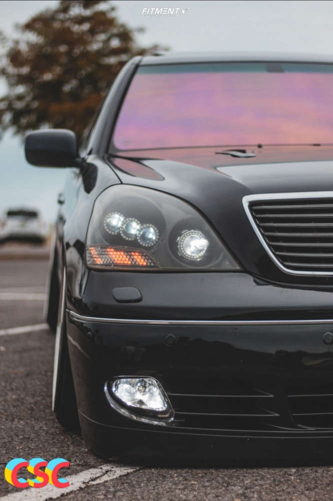 2002 Lexus LS430 Base with 19x9.5 SSR Agle Strusse and Federal 215x35 ...