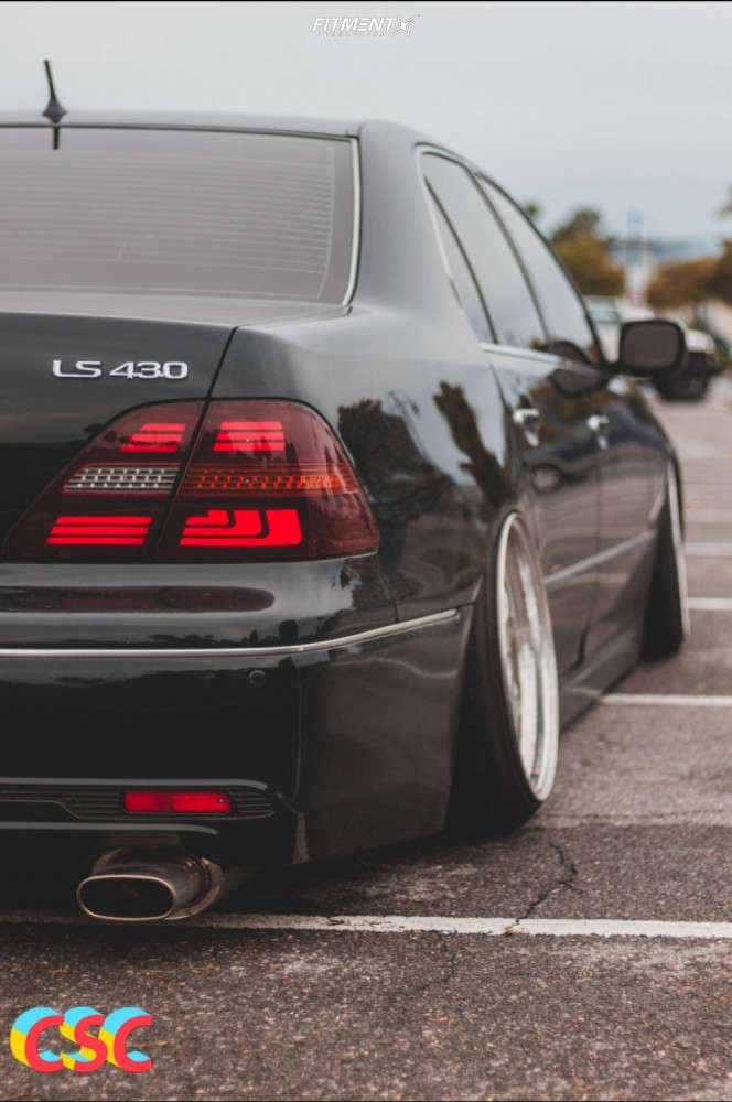 2002 Lexus LS430 Base with 19x9.5 SSR Agle Strusse and Federal 215x35 ...