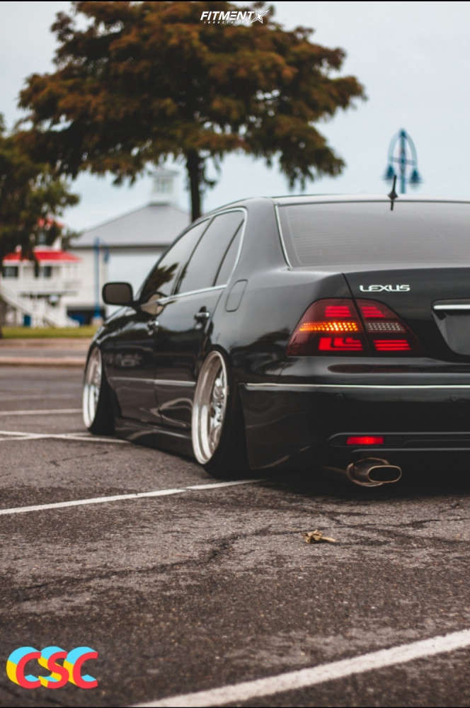 2002 Lexus LS430 Base with 19x9.5 SSR Agle Strusse and Federal 215x35 ...