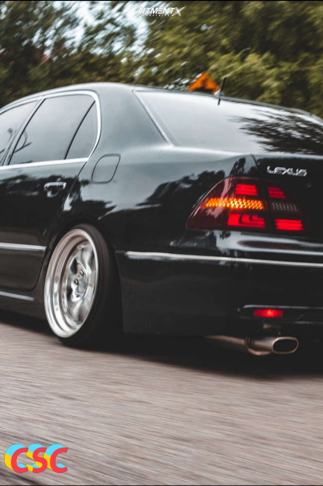 2002 Lexus LS430 Base with 19x9.5 SSR Agle Strusse and Federal 215x35 ...