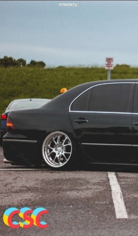 2002 Lexus LS430 Base with 19x9.5 SSR Agle Strusse and Federal 215x35 ...