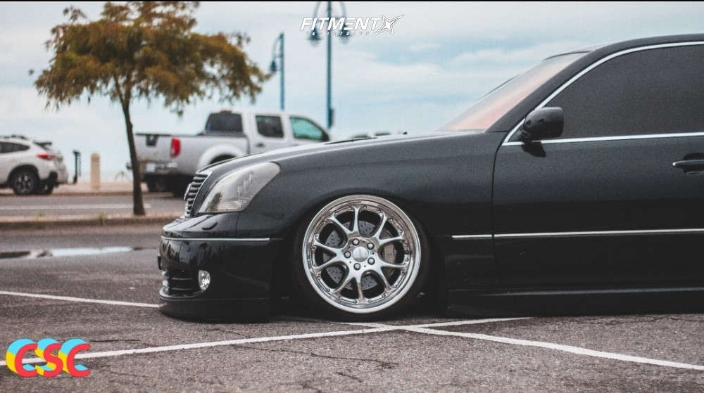 2002 Lexus LS430 Base with 19x9.5 SSR Agle Strusse and Federal 215x35 ...