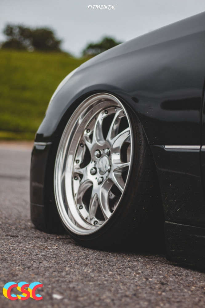 2002 Lexus LS430 Base with 19x9.5 SSR Agle Strusse and Federal 215x35 ...