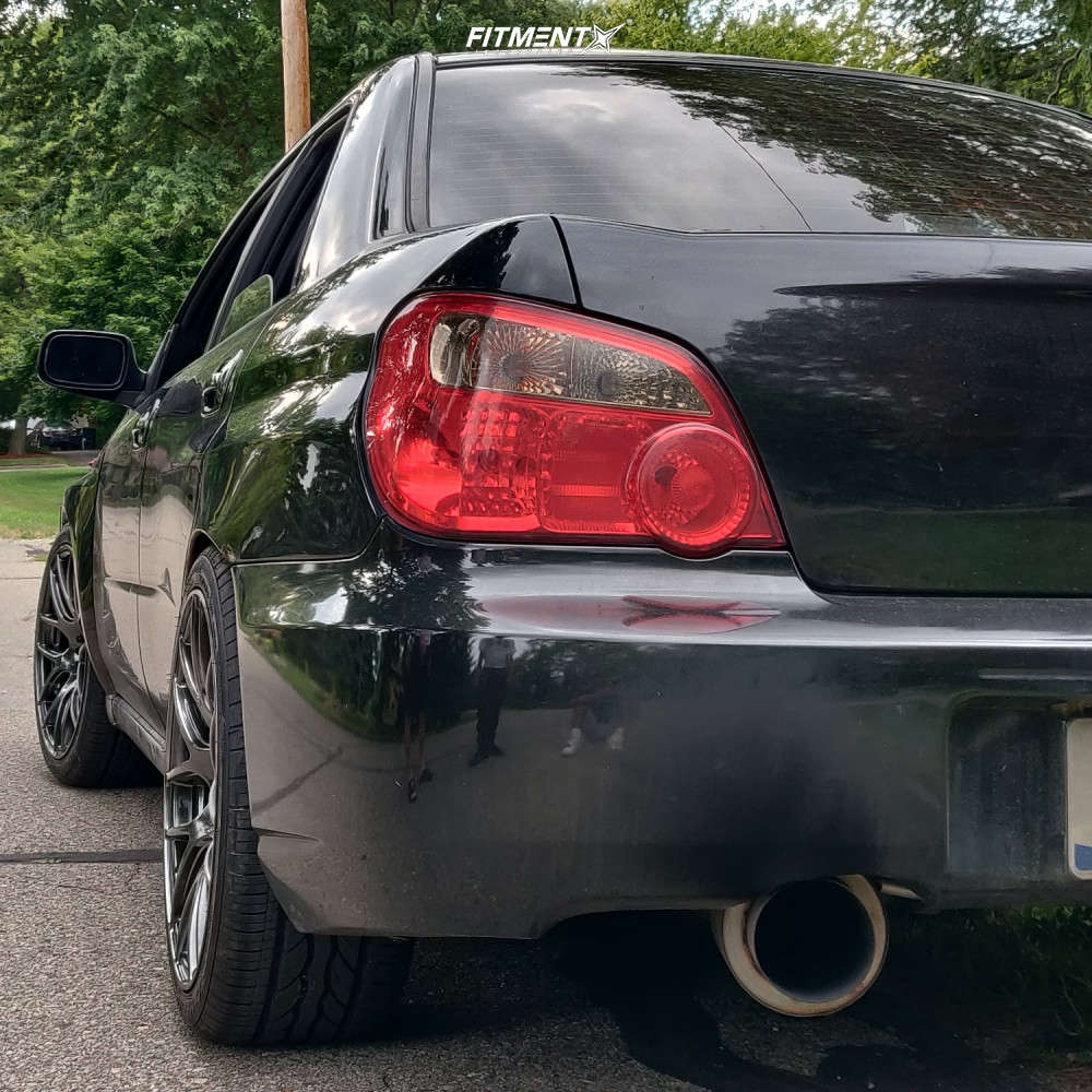 2005 Subaru Impreza WRX with 18x8.75 XXR 530 and Linglong 235x40 on ...