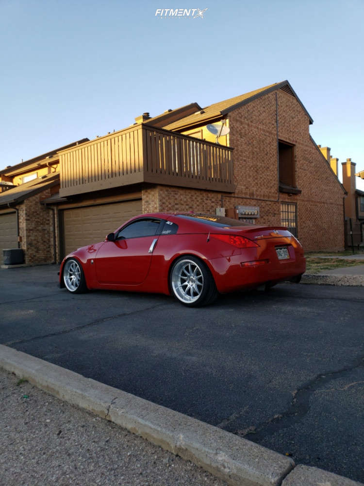 2006 Nissan 350Z Touring with 19x9.5 Aodhan Ds07 and Hankook 245x35 on ...