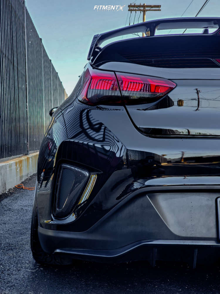 2019 Hyundai Veloster Turbo R-Spec with 18x8.5 Rosenstein Delta and ...