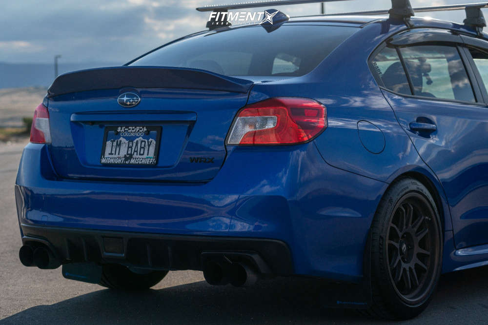 2015 Subaru WRX Base with 18x9 Cosmis Racing XT-206R and Michelin ...