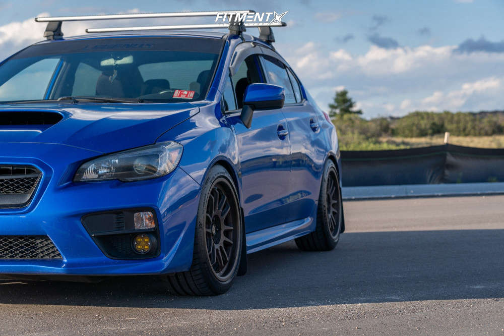 2015 Subaru WRX Base with 18x9 Cosmis Racing XT-206R and Michelin ...
