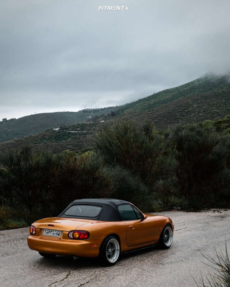 2000 Mazda MX-5 Miata Base with 16x8.5 AutoStar Classic and Nereus ...