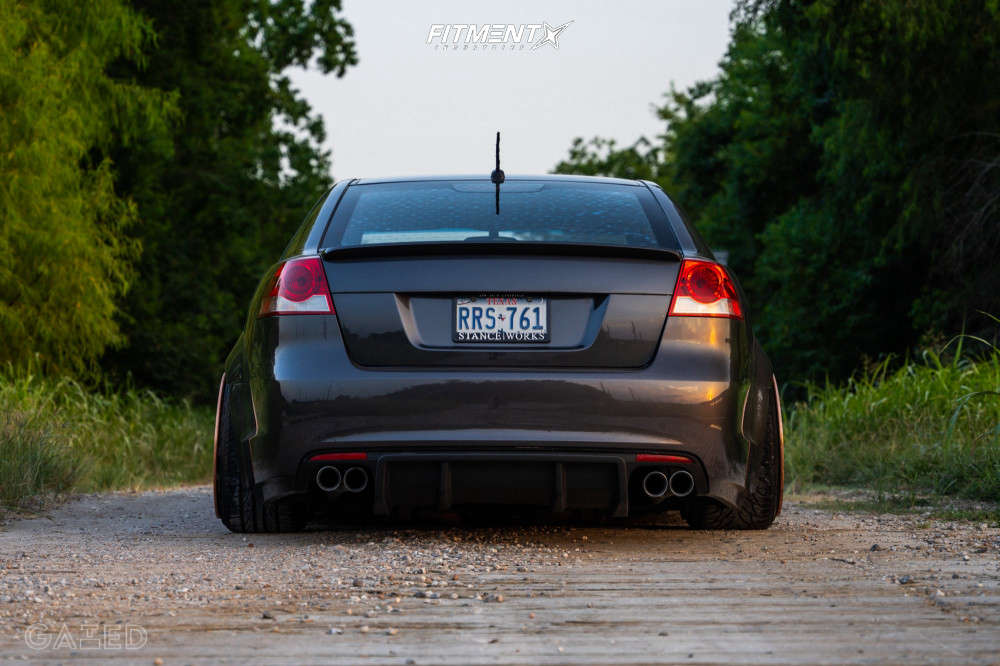 2009 Pontiac G8 Base with 19x11 BBS Rsii and Nankang 235x35 on ...