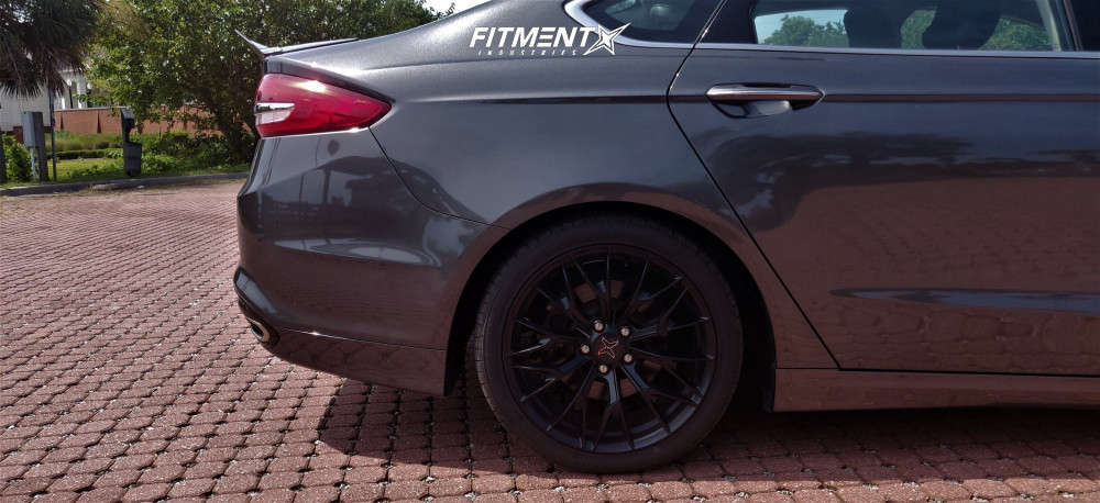 2018 Ford Fusion Titanium with 18x8.5 Simbolo X X-5 and Lexani 235x40 ...