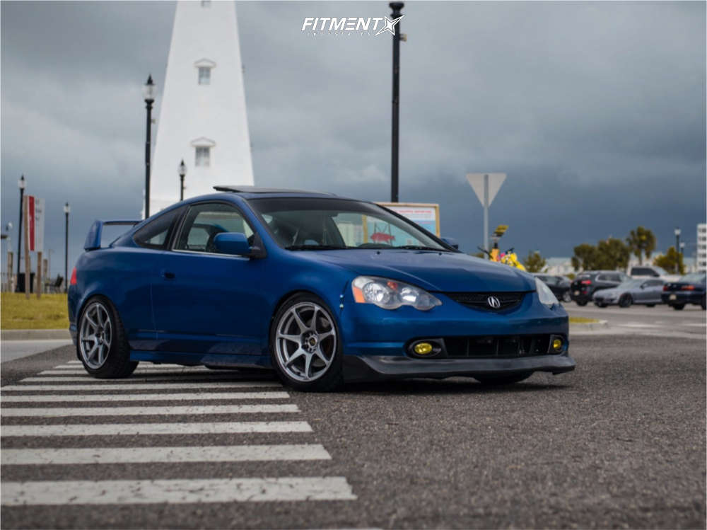 2003 Acura RSX Type-S with 17x9 MB Wheels Battle and BFGoodrich 225x45 ...