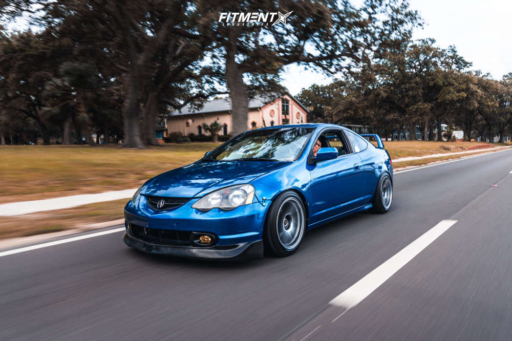2003 Acura RSX Type-S with 17x9 MB Wheels Battle and BFGoodrich 225x45 ...