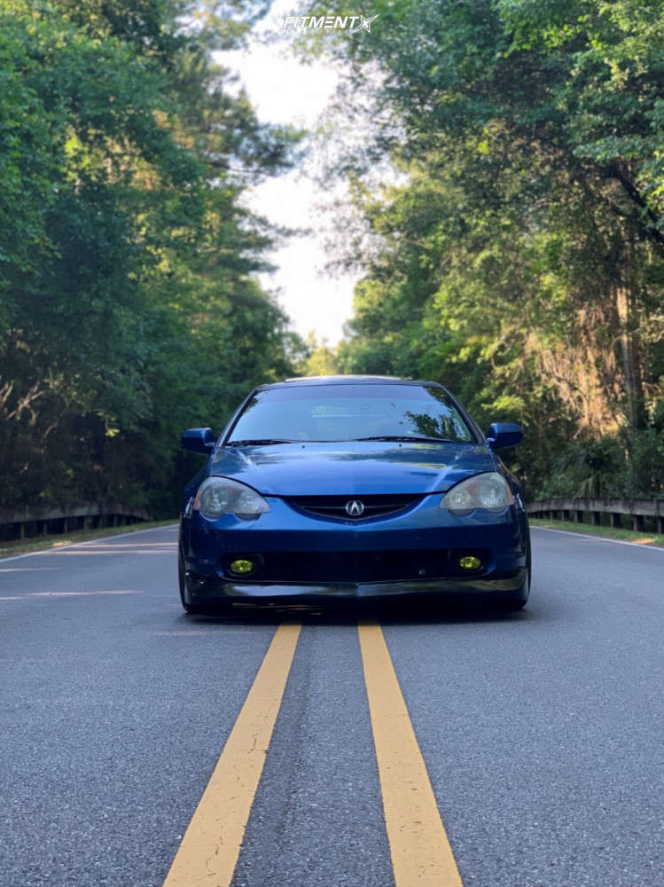 2003 Acura RSX Type-S with 17x9 MB Wheels Battle and BFGoodrich 225x45 ...