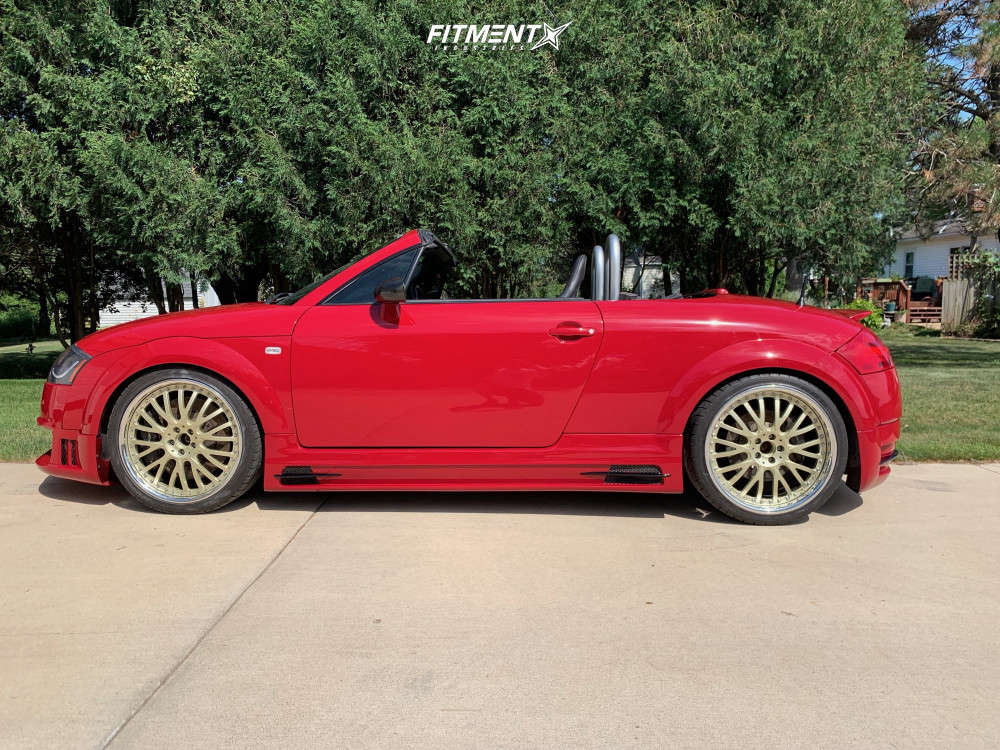 2001 Audi TT Quattro Base with 19x8.5 Modular Society Victory and Nitto ...