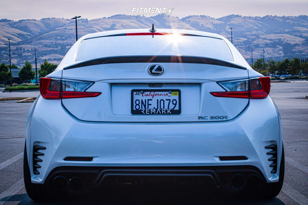 2016 Lexus RC200t Base with 20x9.5 Ferrada FR2 and Delinte 225x35 on ...