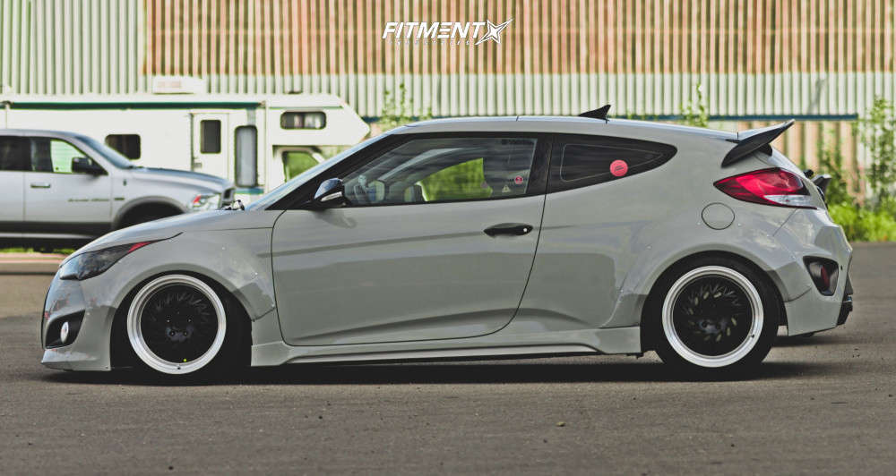 2013 Hyundai Veloster Turbo with 18x10.5 Aodhan Ds03 and Nitto 235x40 ...