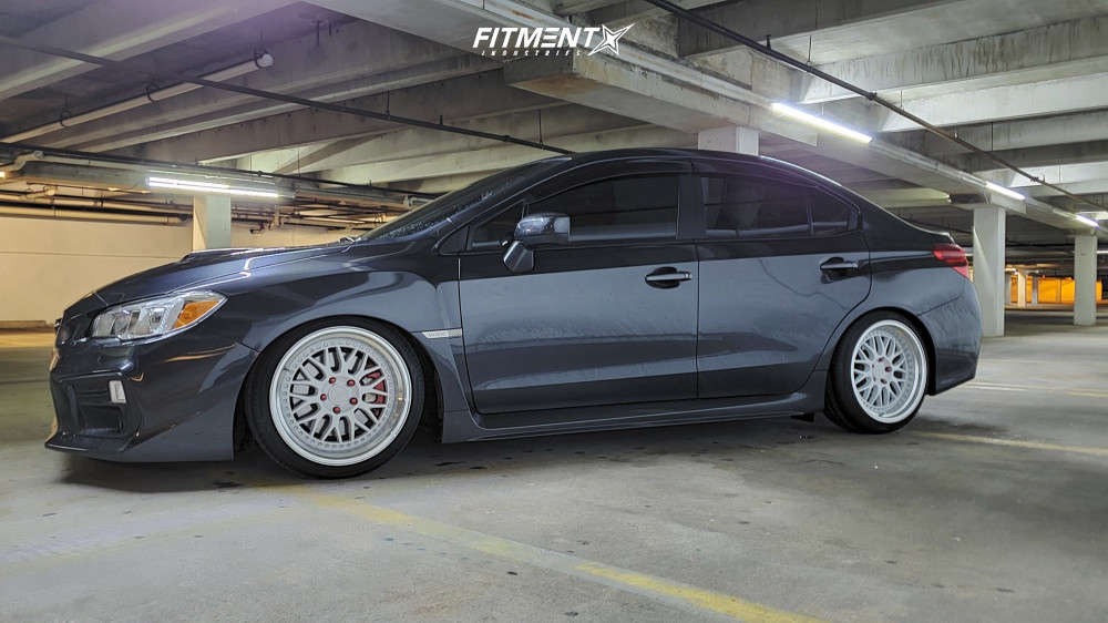 2019 Subaru WRX Premium with 18x9.5 ESR Sr01 and Waterfall 225x40 on ...