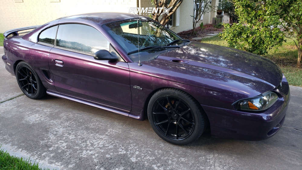 1997 Ford Mustang GT with 18x9.5 Enkei Tsv and Hankook 285x35 on ...