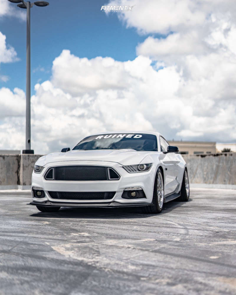 2016 Ford Mustang GT with 19x9.5 Konig Countergram and Pirelli 255x40 ...