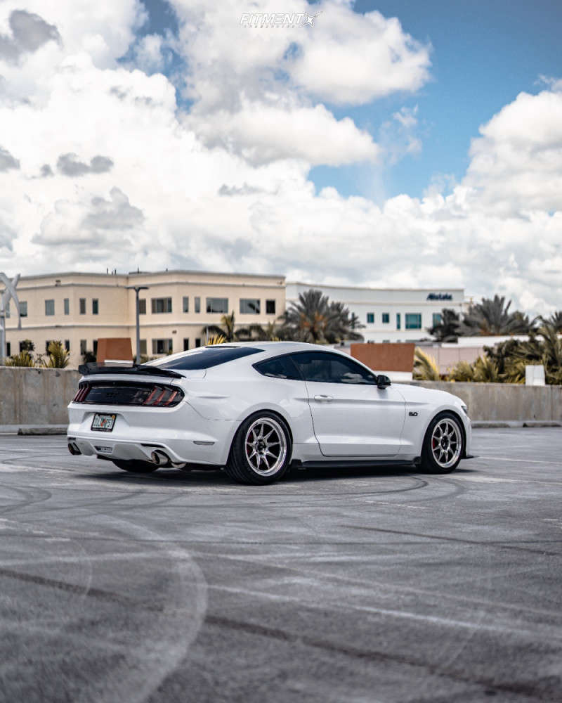 2016 Ford Mustang GT with 19x9.5 Konig Countergram and Pirelli 255x40 ...
