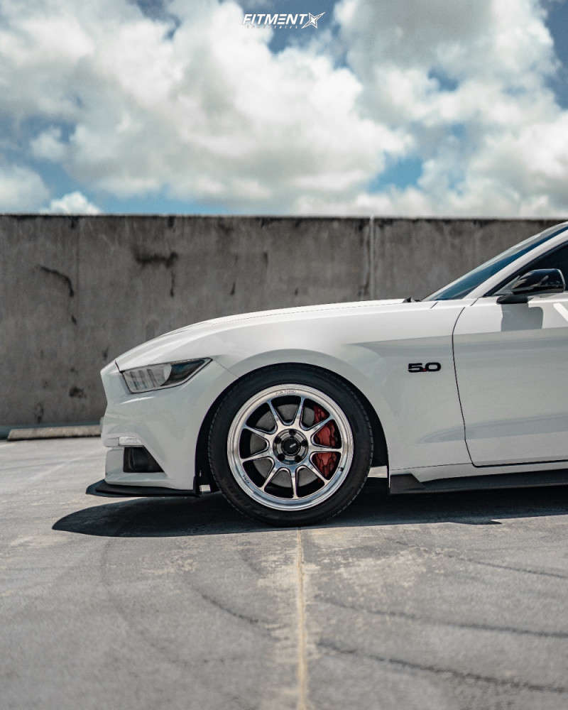 2016 Ford Mustang GT with 19x9.5 Konig Countergram and Pirelli 255x40 ...