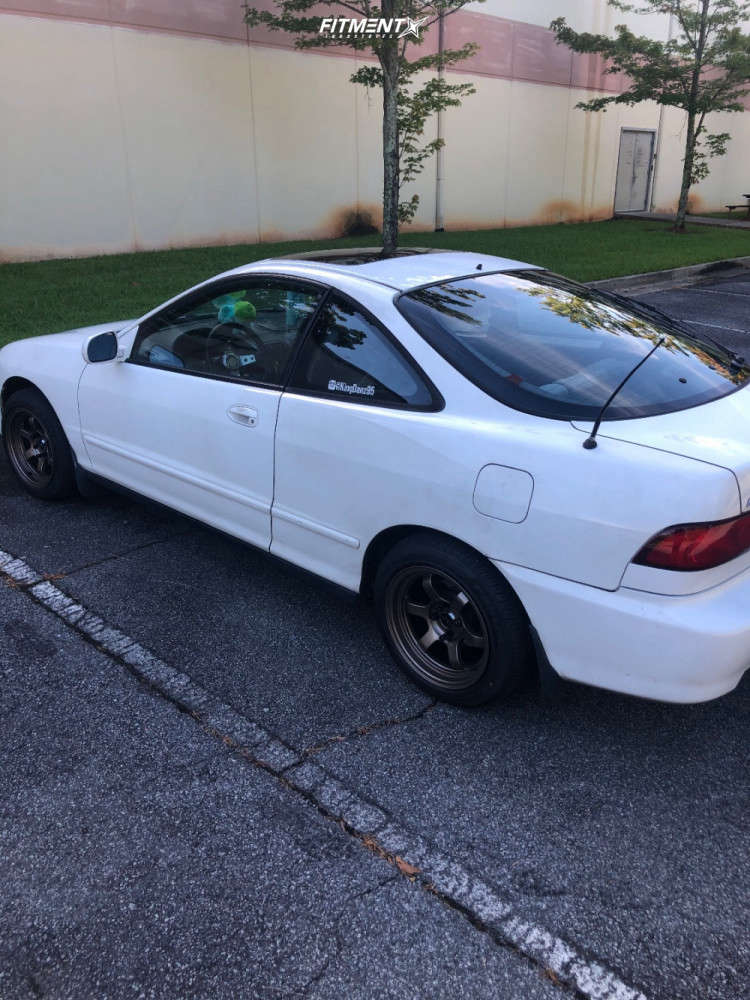 2000 Acura Integra LS with 15x8 JNC JNC013 and Federal 205x50 on Stock ...
