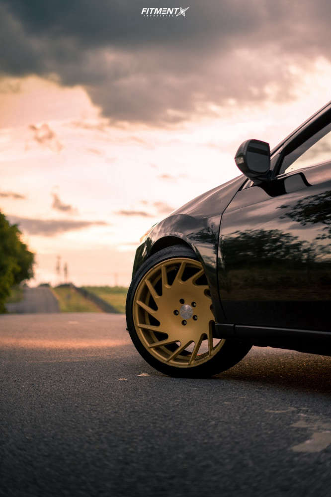 2012 Acura TSX Base with 20x10.5 Vossen Vle-1 and Nitto 245x40 on Stock ...