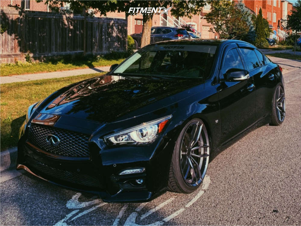 2015 INFINITI Q50 Sport with 20x10.5 Niche Vosso and Zenna 245x35 on ...