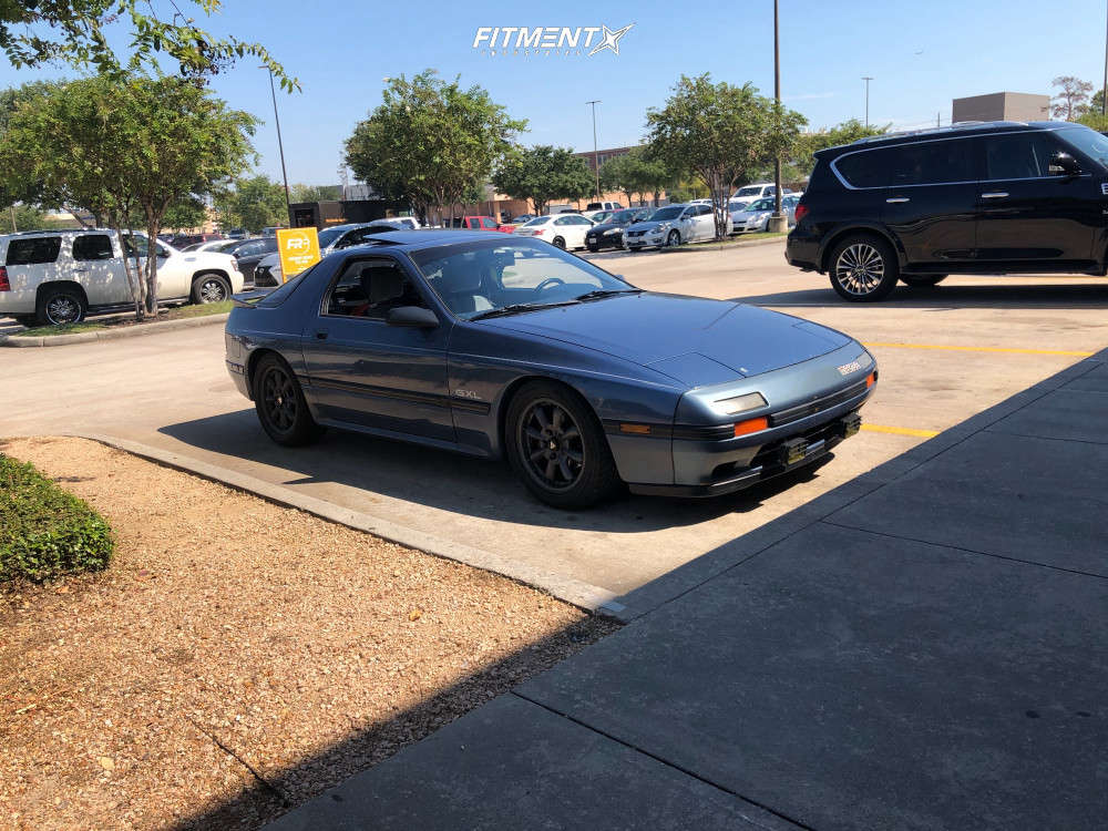 1988 Mazda RX-7 GXL with 16x7 Enkei Compe and General 225x50 on ...