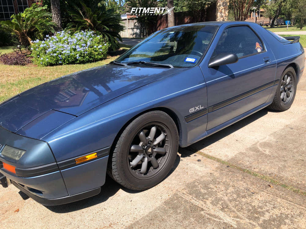 1988 Mazda RX-7 GXL with 16x7 Enkei Compe and General 225x50 on ...