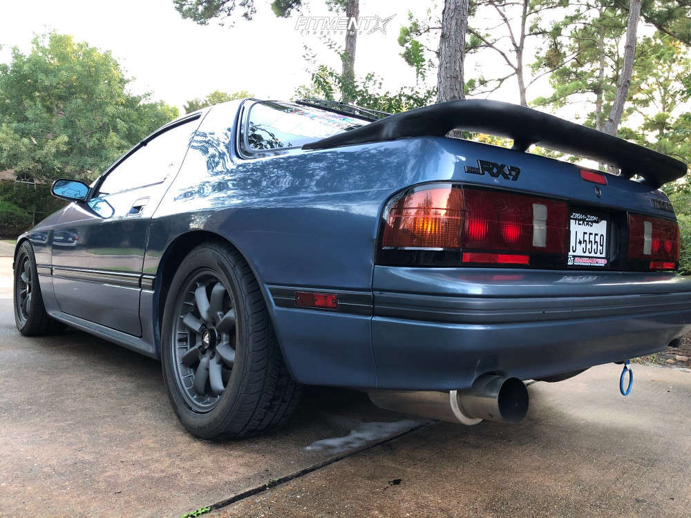 1988 Mazda RX-7 GXL with 16x7 Enkei Compe and General 225x50 on ...