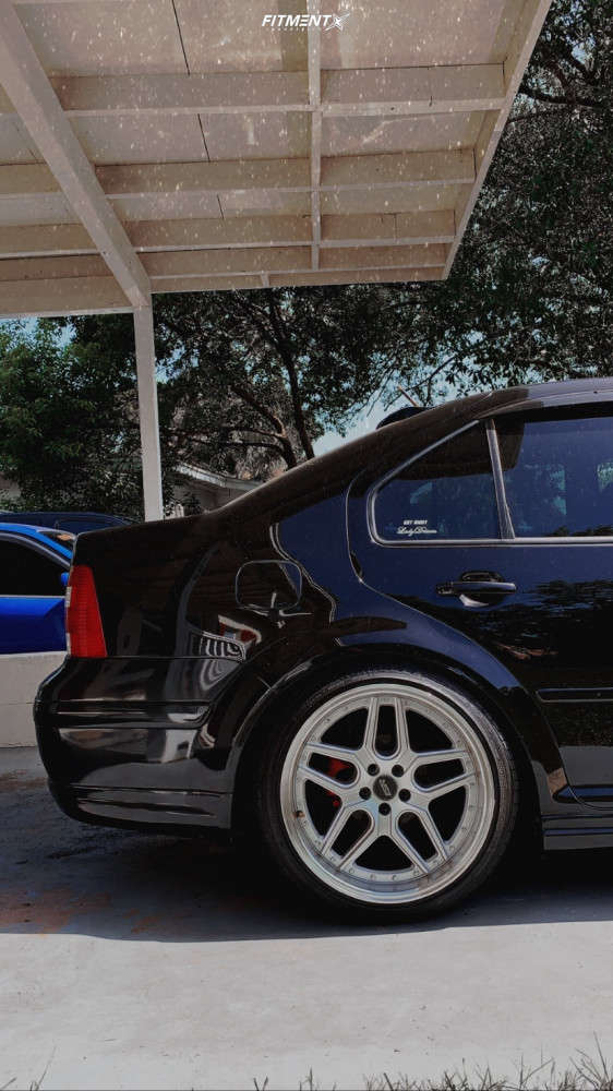 2002 Volkswagen Jetta GLS with 18x8.5 ESR CS15 and Achilles 215x40 on ...