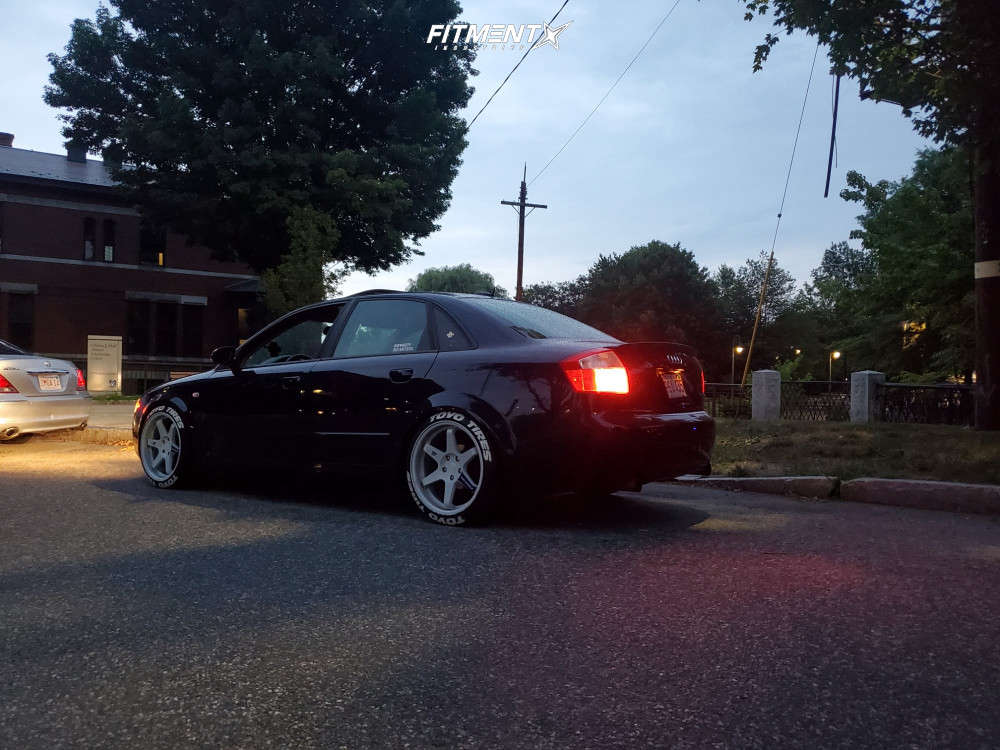 2005 Audi A4 Quattro Base with 18x9.5 ESR Sr07 and Toyo Tires 225x40 on ...